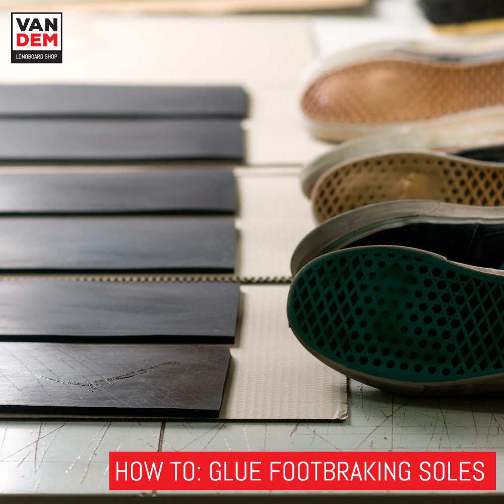 How to Glue Longboard Footbrake Soles
