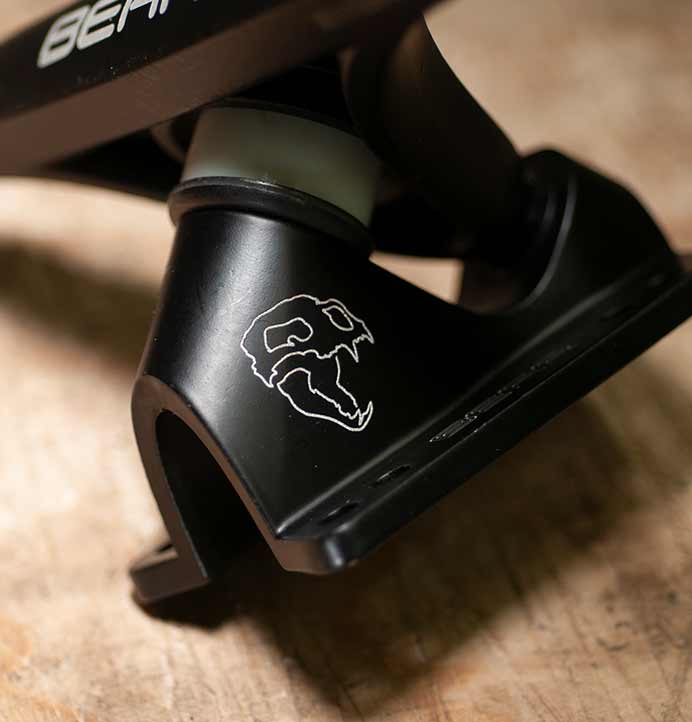 Bear Grizzly Gen 6 Longboard Truck 130mm 50° (black) | Buy Now
