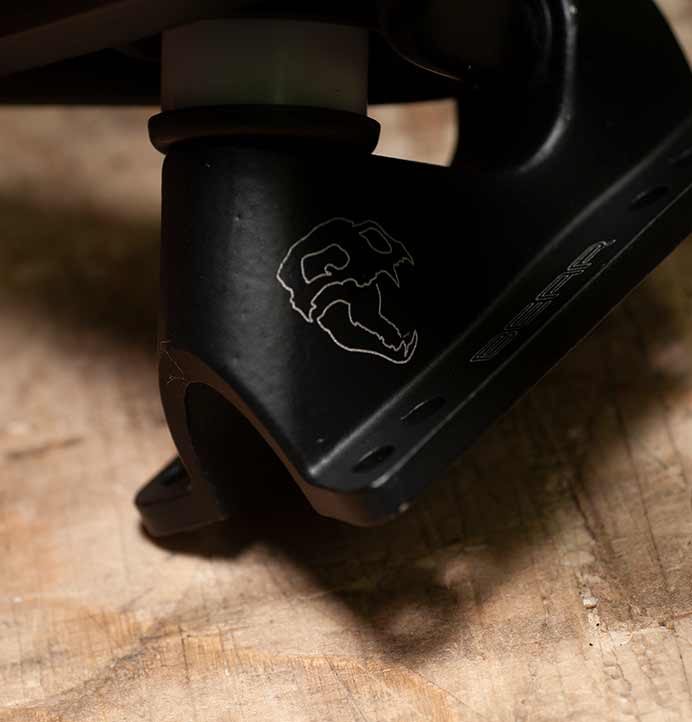 Bear Grizzly Gen 6 Longboard Truck 180mm 40° (Black)