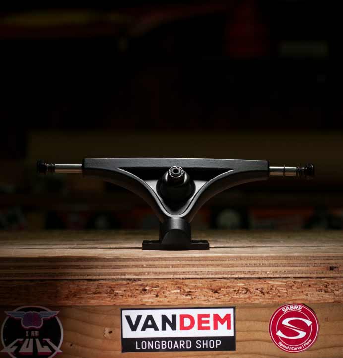 Bear Grizzly Gen 6 Longboard Truck 155mm 50° (black) | Buy Now