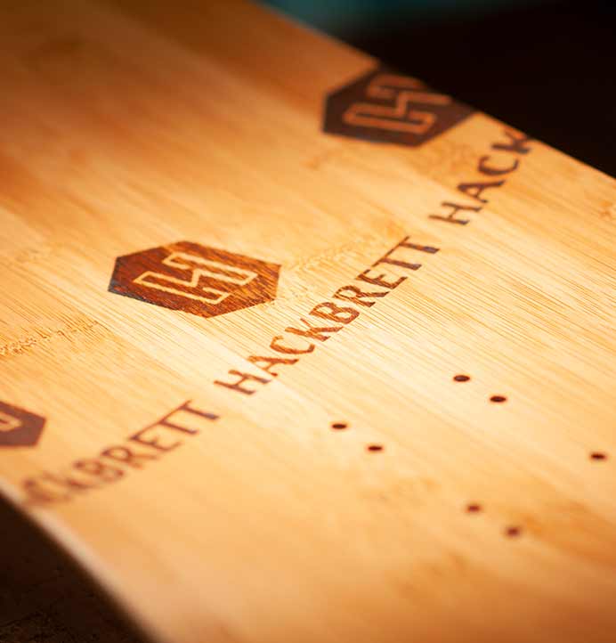 Hackbrett Longboards Averell Skateboard Deck [Free UK Shipping]