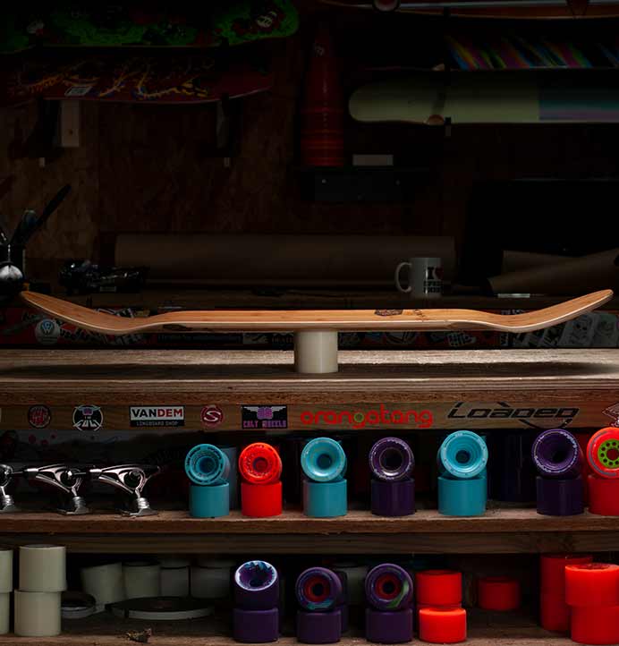 Hackbrett Longboards Averell Skateboard Deck [Free UK Shipping]