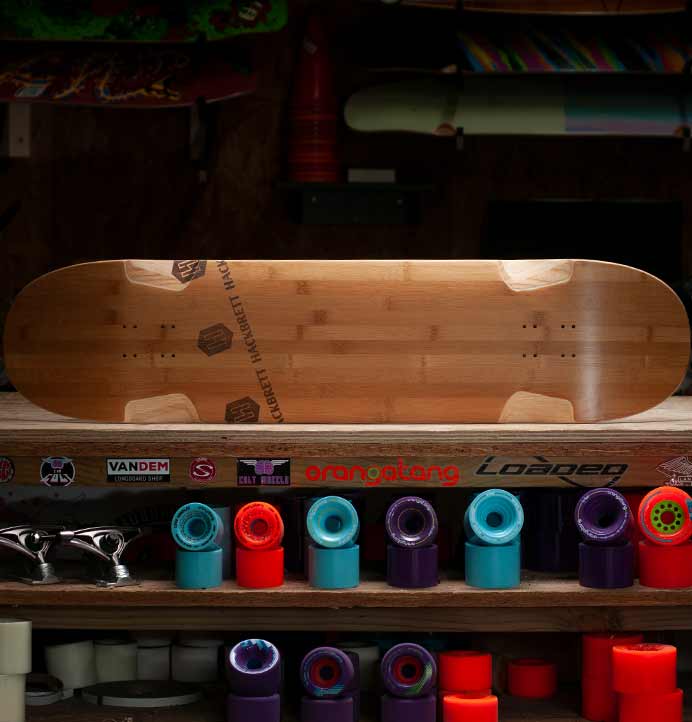 Hackbrett Longboards Averell Skateboard Deck [Free UK Shipping]