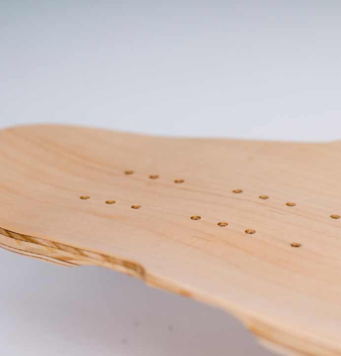 Hackbrett Longboards Schnelle Medium Freeride Deck [Free UK Shipping]