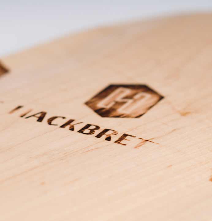 Hackbrett Longboards Schnelle Medium Freeride Deck [Free UK Shipping]
