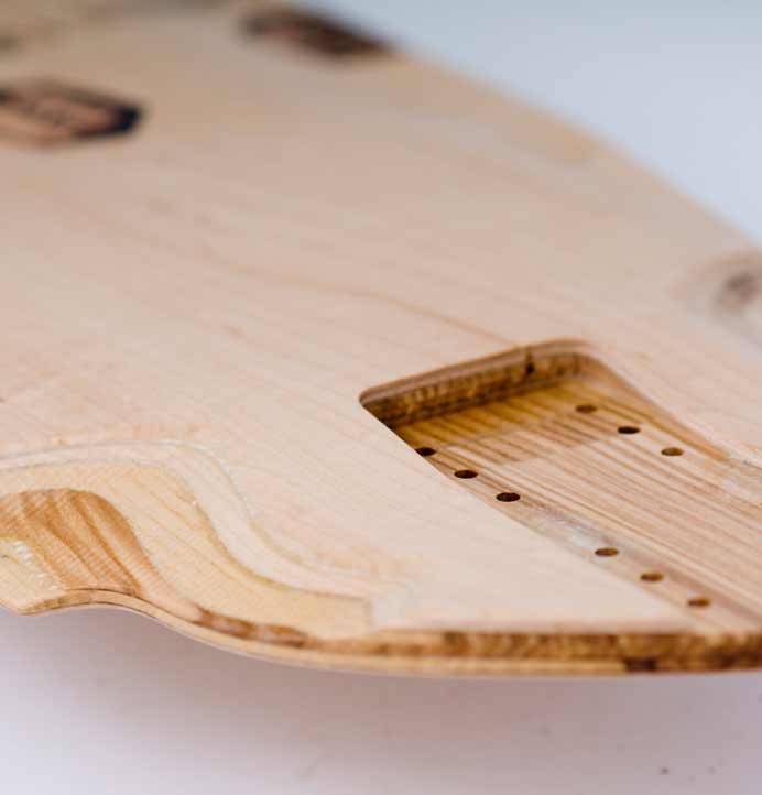 Hackbrett Longboards Schnelle Medium Freeride Deck [Free UK Shipping]