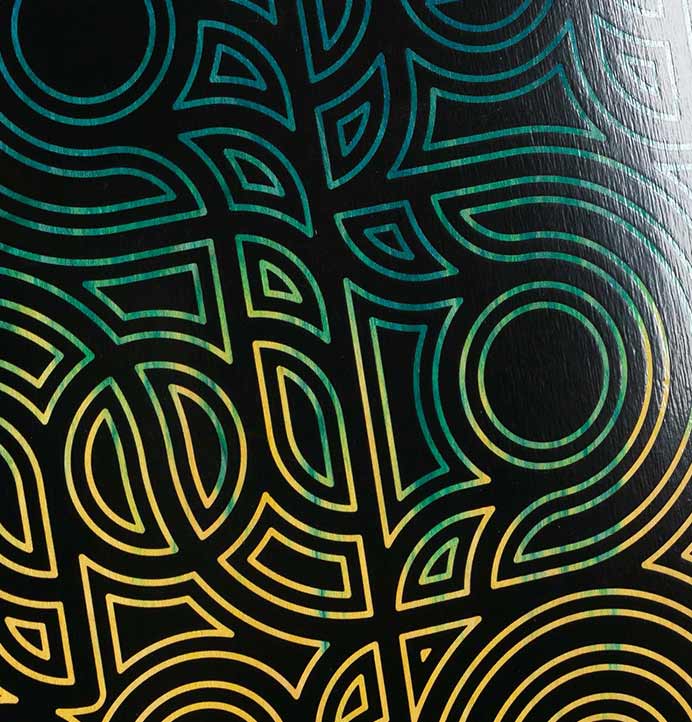 Landyachtz Top Cat 37" Fade Longboard Cruiser