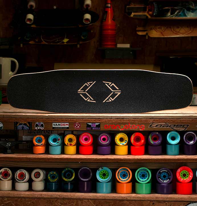 Loaded Tesseract 2 Chroma Freeride Longboard Deck [Free UK Shipping]