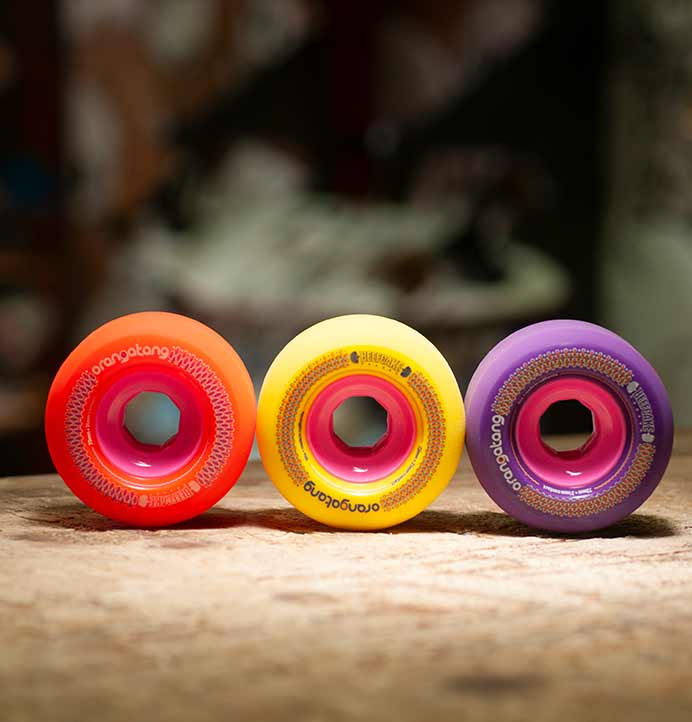 Orangatang Beefcake 73mm Longboard Wheels - Choose Durometer