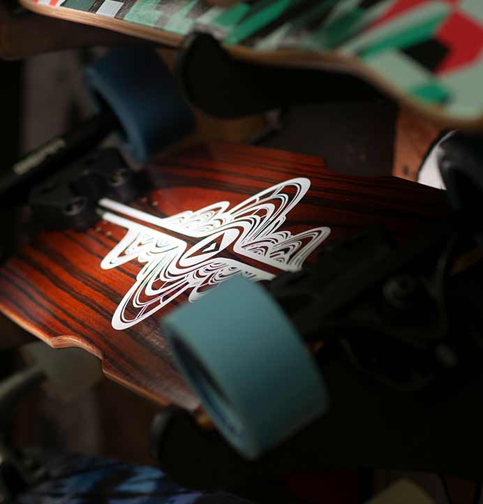 Pantheon Bandito Jm Pro Bracket Longboard [Free UK Shipping]