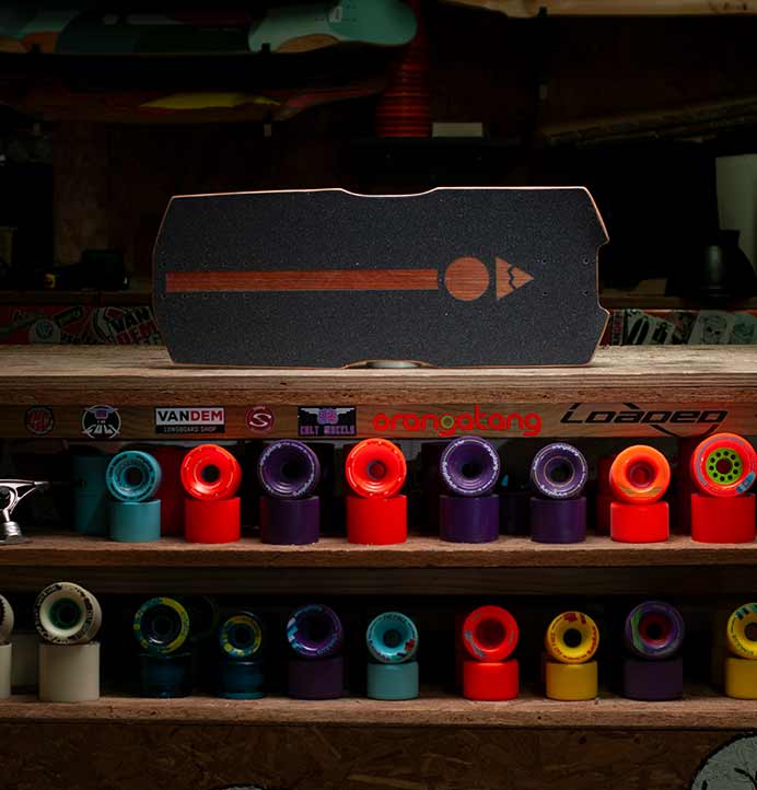 Pantheon Bandito Jm Pro Bracket Longboard [Free UK Shipping]