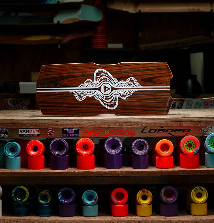 Pantheon Bandito Jm Pro Bracket Longboard Deck [Free UK Shipping]