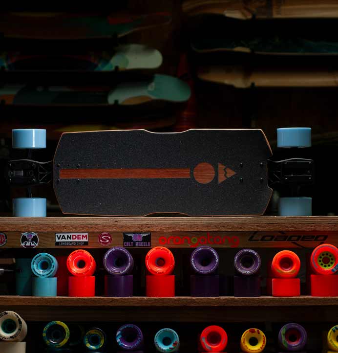 Pantheon Bandito Jm Pro Bracket Longboard [Free UK Shipping]