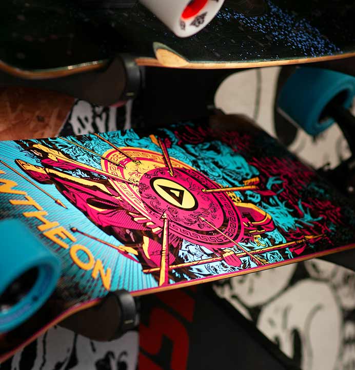 Pantheon Supersonic Aegis Ldp Longboard [Free UK Shipping]