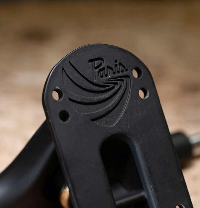 Paris V3 150mm 50° Longboard Truck - Matt Black | Buy Now