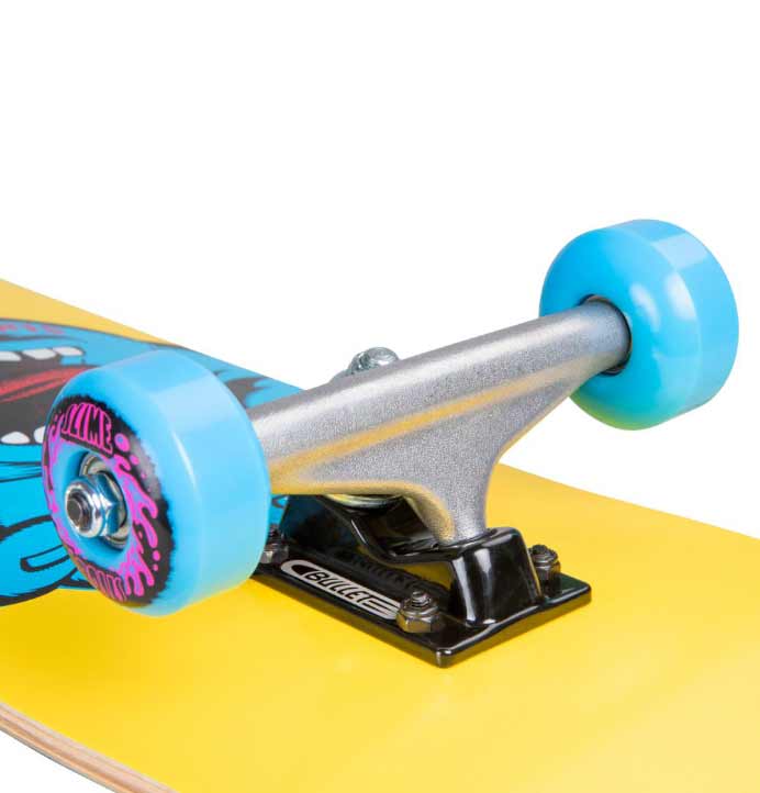 Santa Cruz Screaming Hand Kids Skateboard - Mini - Yellow (11% Off)