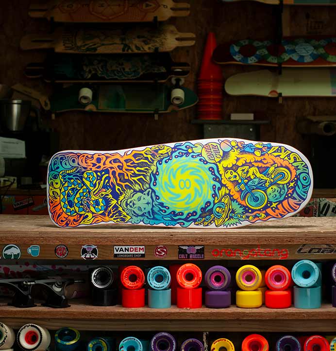 Santa Cruz Winkowski Dope Planet Vx Cruiser Board (16% Off)