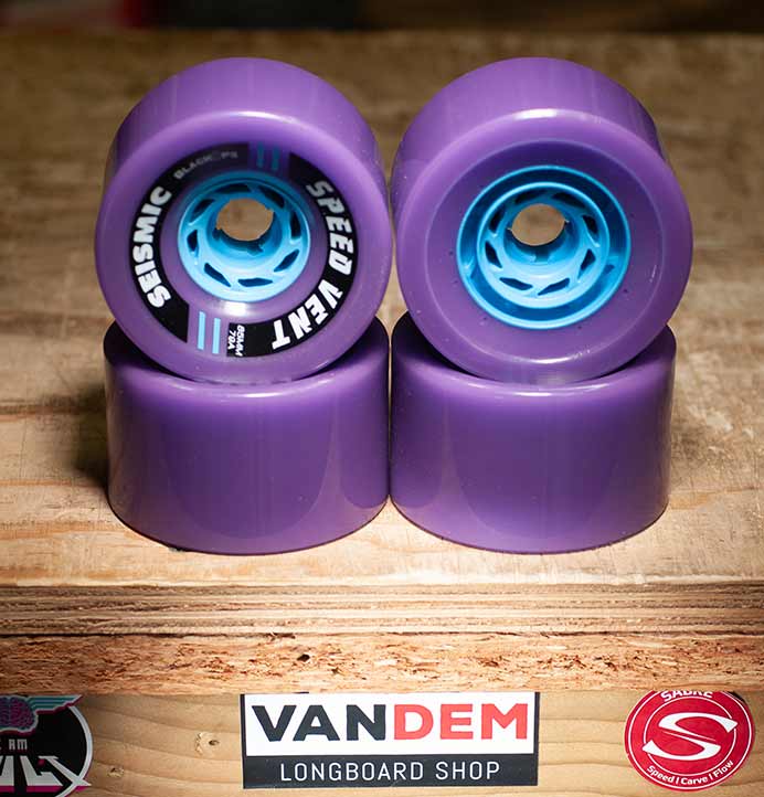 Seismic Speed Vent 85mm Longboard Wheels [Free UK Shipping]