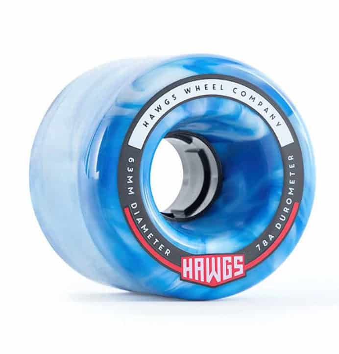 Hawgs Wheels Fatty 63mm 78a Cruiser Wheels - Choose Colour
