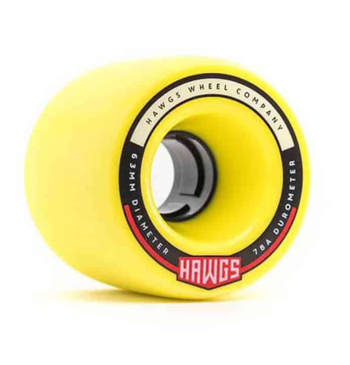 Hawgs Wheels Fatty 63mm 78a Cruiser Wheels - Choose Colour