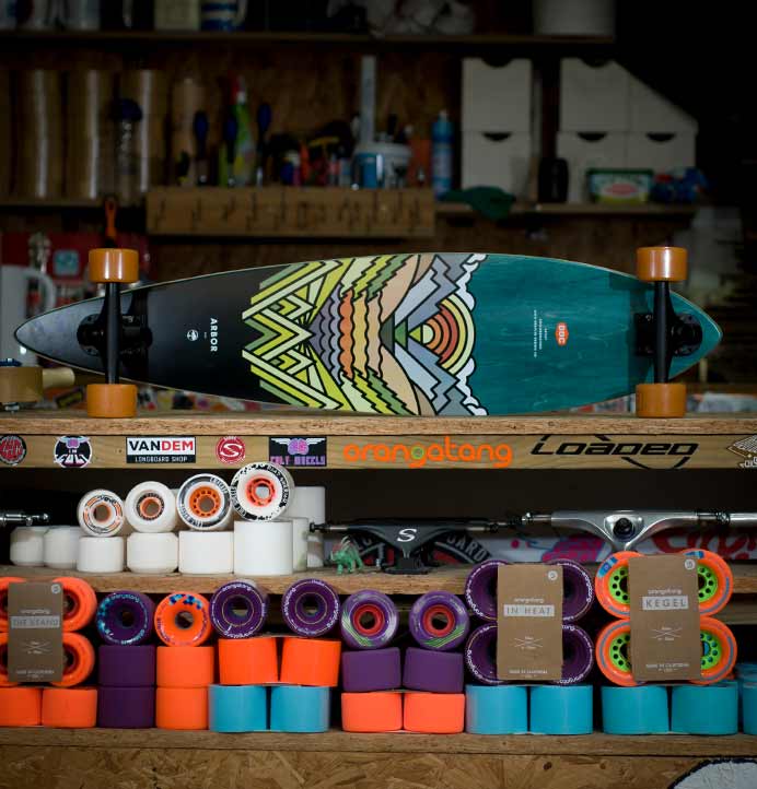 Arbor Fish 37" Artist Pintail Longboard