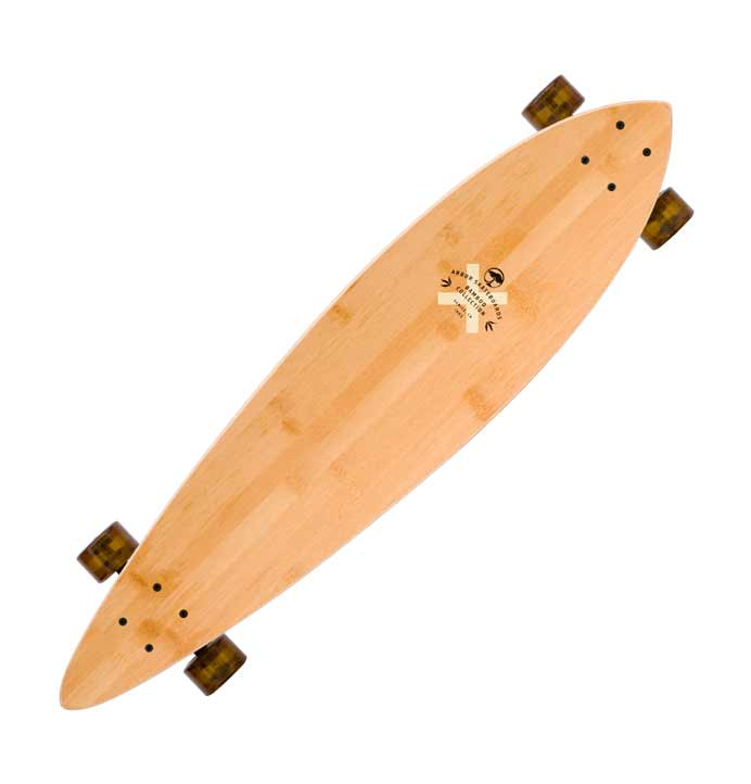 Arbor Fish 37" Bamboo Pintail Longboard