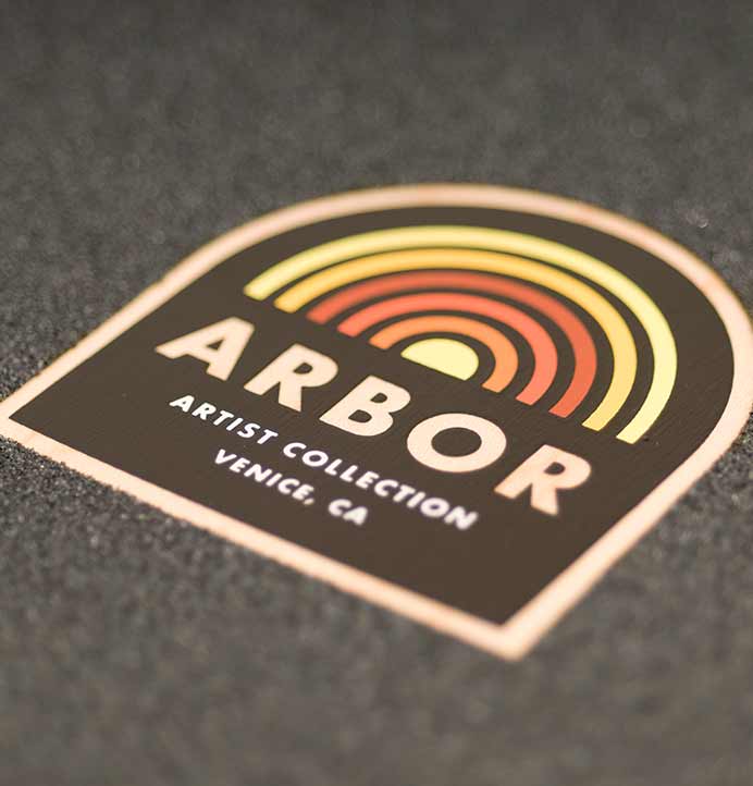 Arbor Fish 37" Artist Pintail Longboard