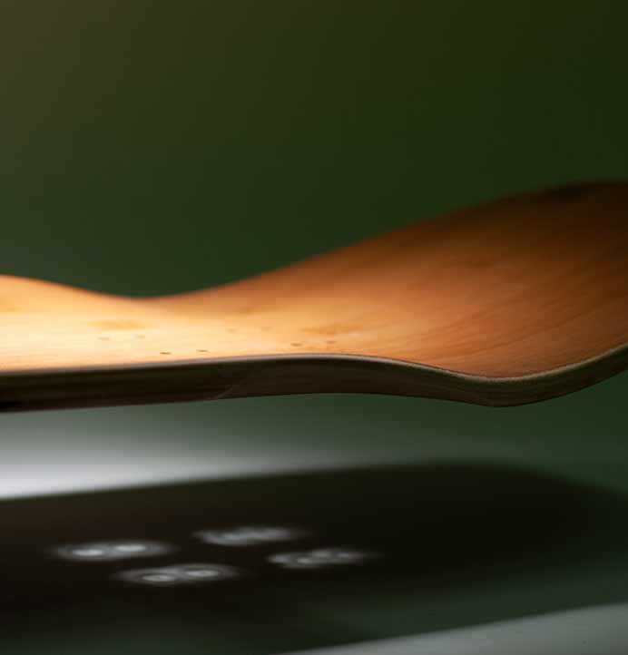 Hackbrett Longboards Averell Skateboard Deck [Free UK Shipping]