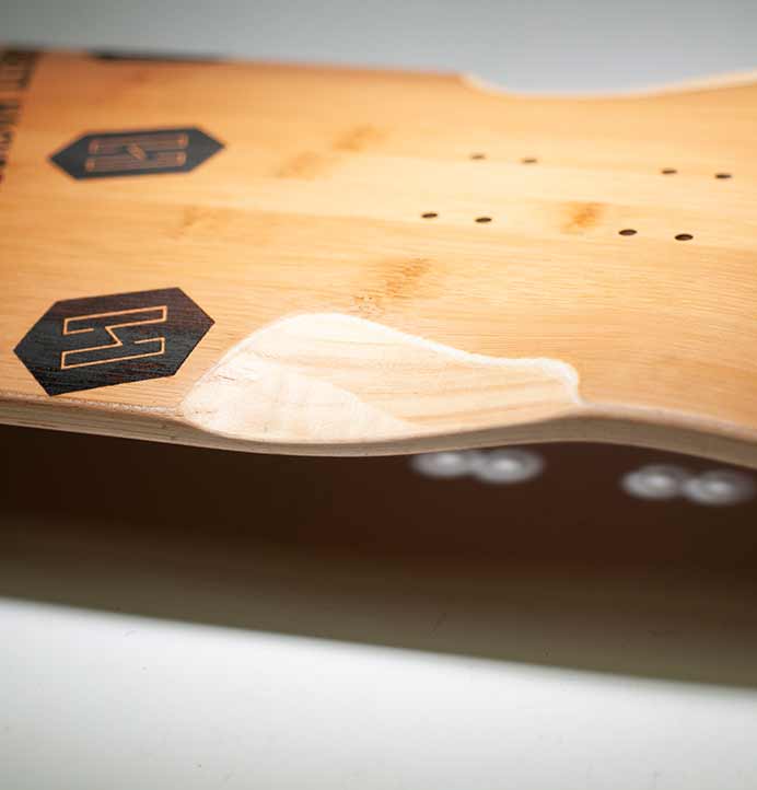 Hackbrett Longboards Averell Skateboard Deck [Free UK Shipping]