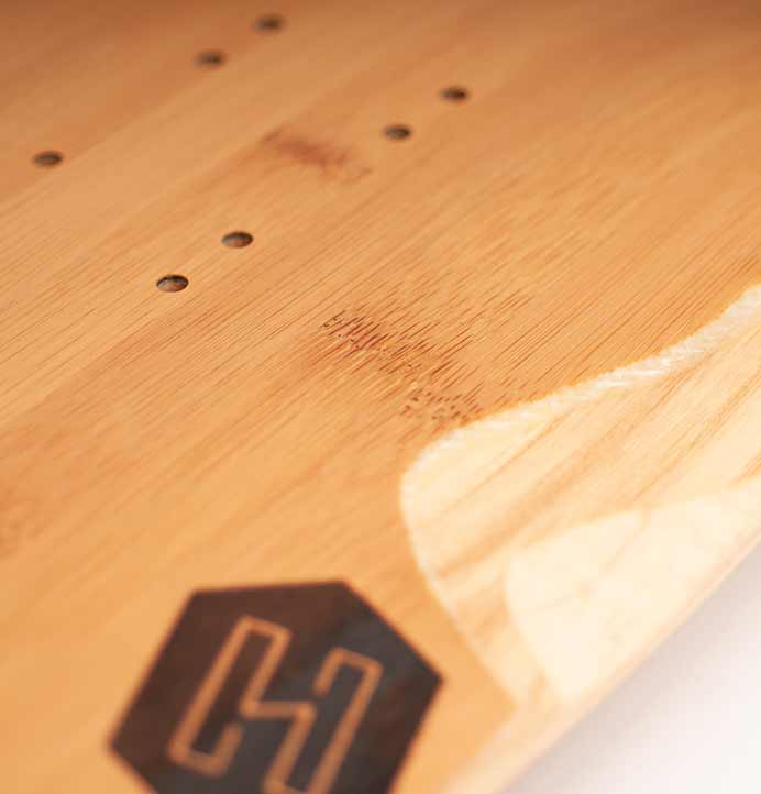 Hackbrett Longboards Averell Skateboard Deck [Free UK Shipping]