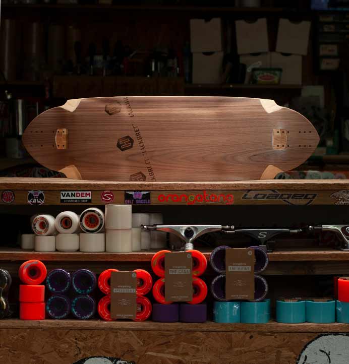 Hackbrett Longboards Krokodil Freeride Deck [Free UK Shipping]