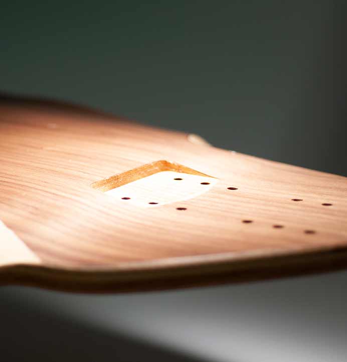 Hackbrett Longboards Krokodil Freeride Deck [Free UK Shipping]