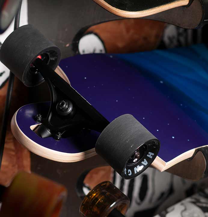 Landyachtz Switchblade 40" Chief Night Drop-through Longboard