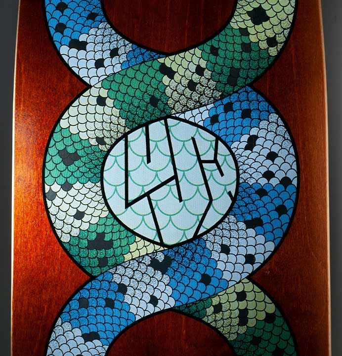 Lush Legend Woodgrain Dancing Deck [Free UK Shipping]