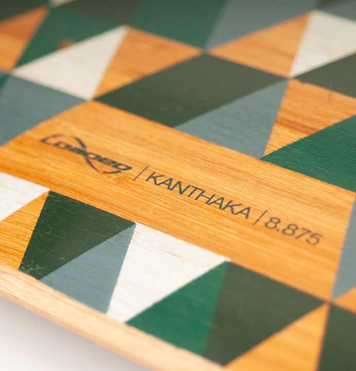 Loaded Kanthaka Wide 8.875" Longboard Deck