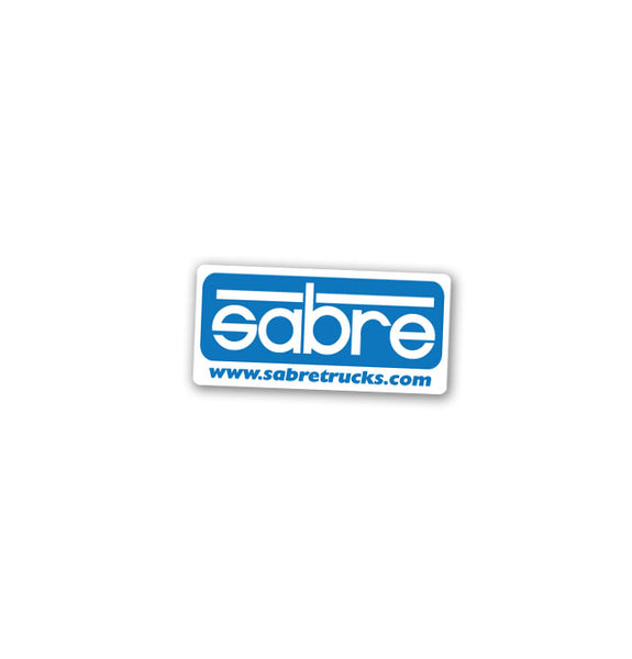 Sabre Trucks Rectangle Sticker Small | Buy Now