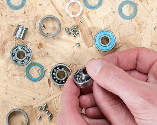 How to clean skate and longboard bearings